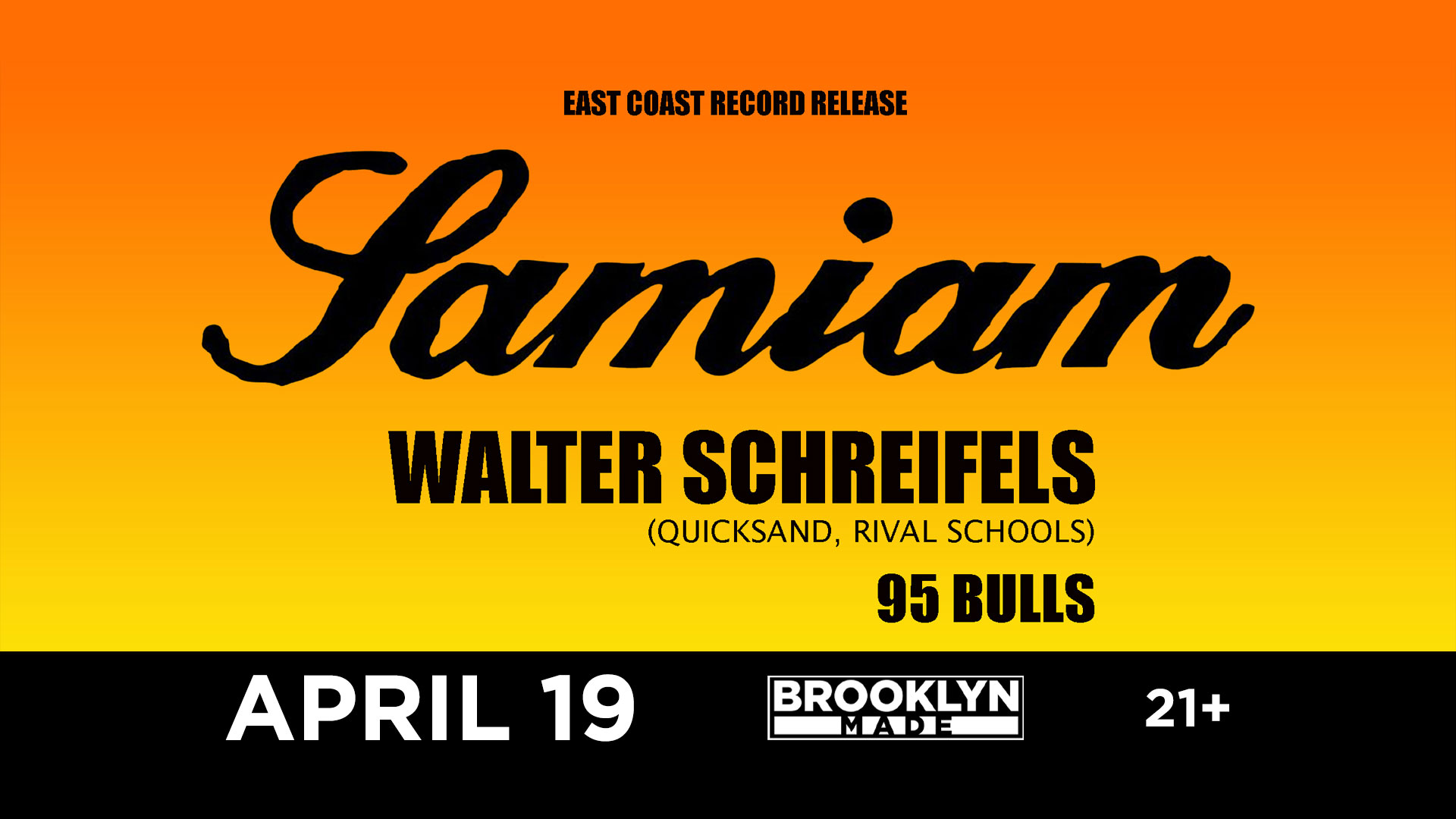 Samiam Performing in Brooklyn New York City